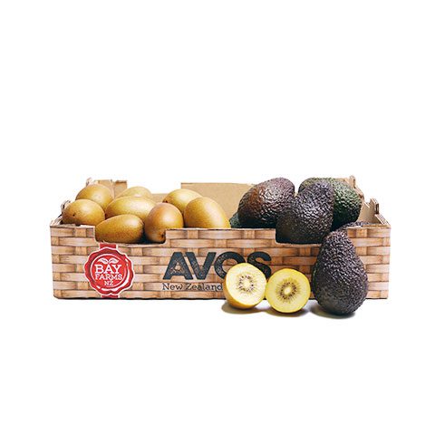 Box of 10 Avocados and 18 Gold Kiwifruit ⋆ BayFarms